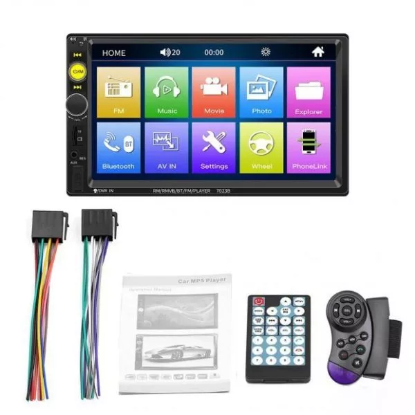Multimedija auto radio sistem 7023B – eTrg.net