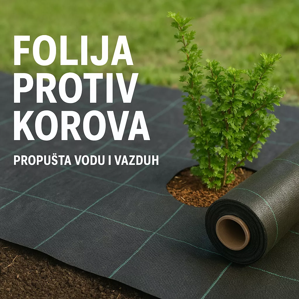 Folija protiv korova 1,5x100m Rolna – eTrg.net